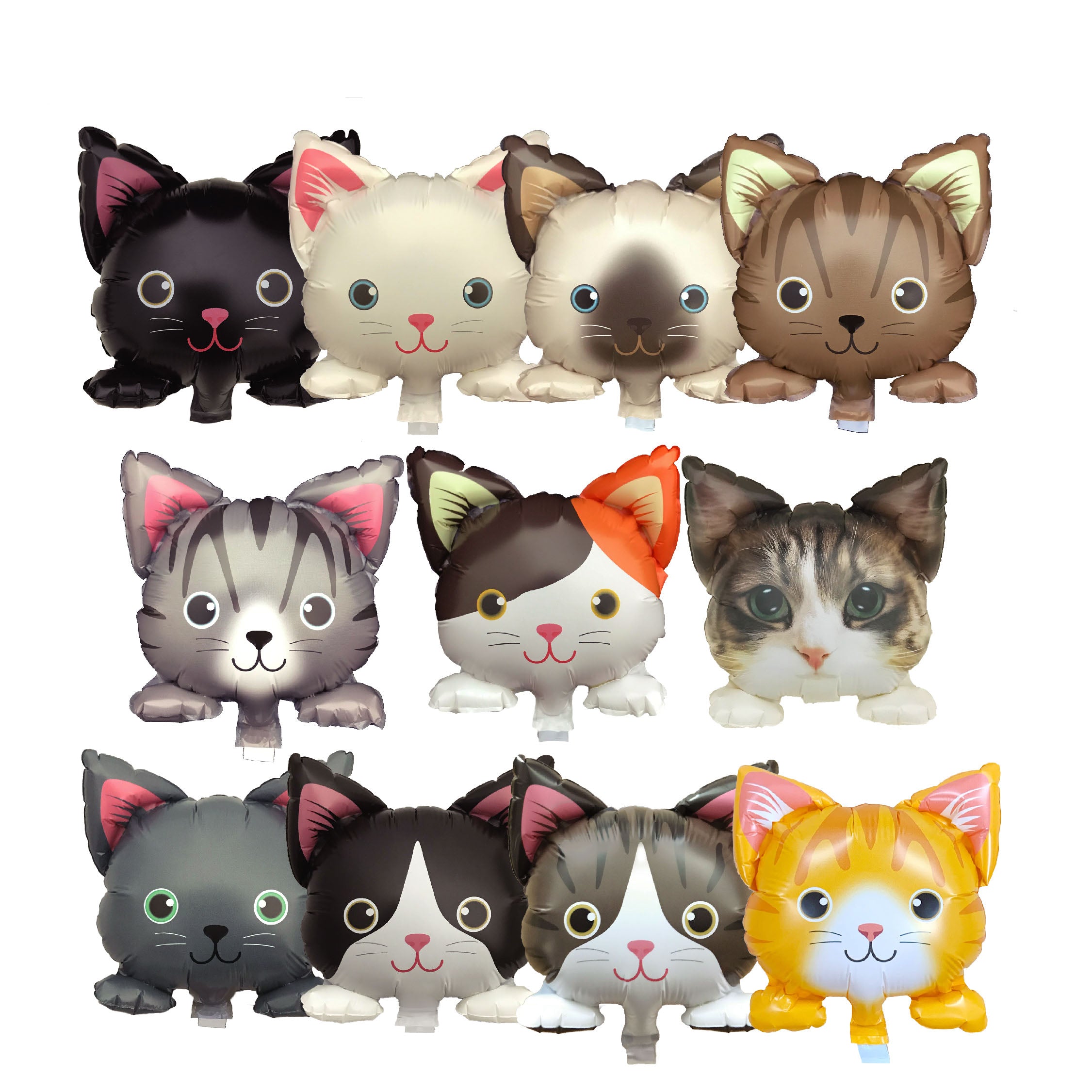Mini Cat Balloon：1bag(10pieces) – Yokohama Balloon